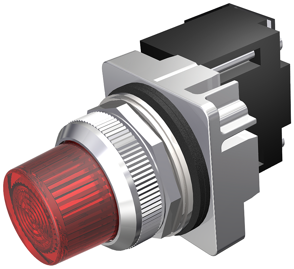 SIE 52PL5H2XB,52PL5H2XB,Siemens,,PILOT LIGHT,XFR 240V,LED,RED,GLASS ...