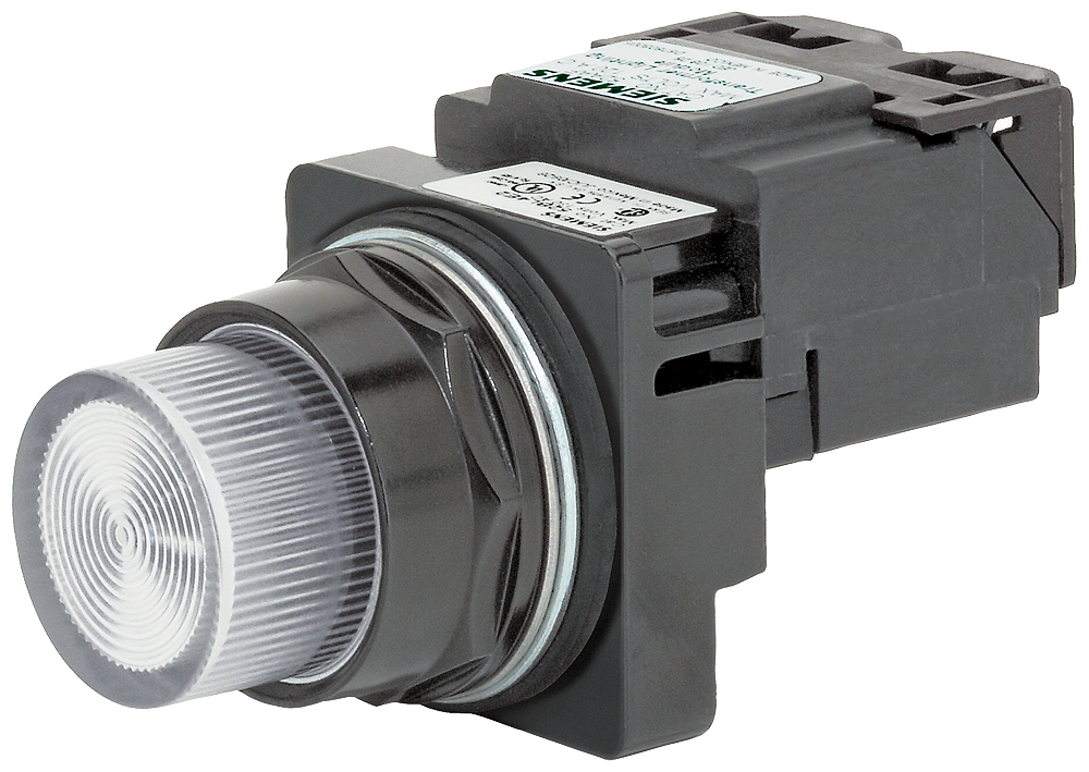 SIEMENS - 52BL5HA - PILOT LIGHT,NEMA4X,XFR 240V,CLEAR,GLASS