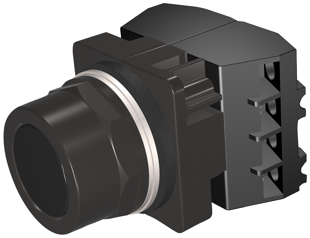 SIEMENS - 52BM8A1B - PUSHBUTTON,MOM,BLK,FLUSH,2POS,2NO-2NC